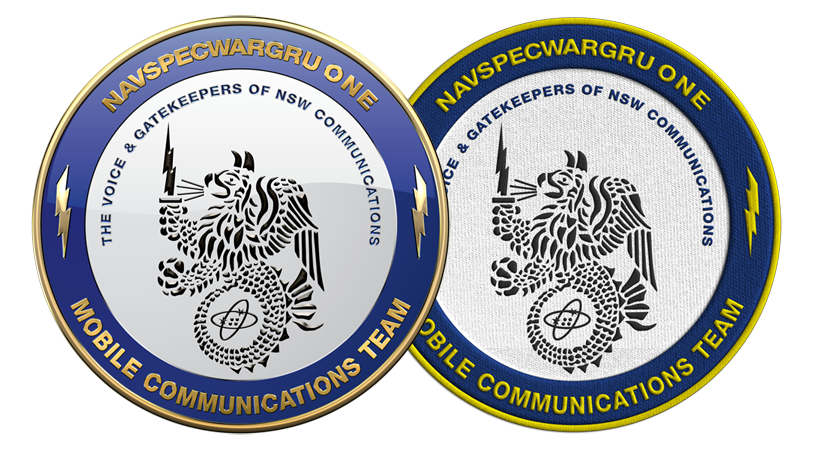 Military Insignia 3D : Mobile Communications Team 1 (MCT-1)